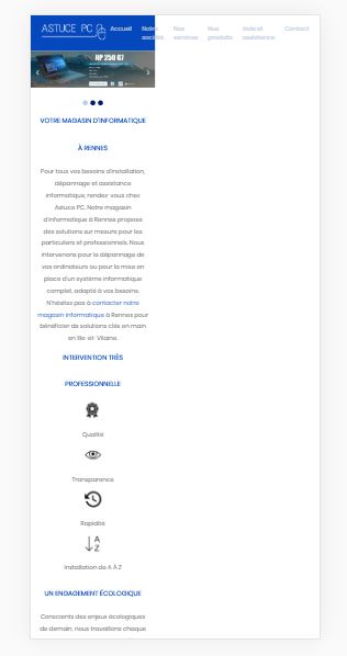 Problème de responsive sur mobile par LucasBlandin - page 1 ...