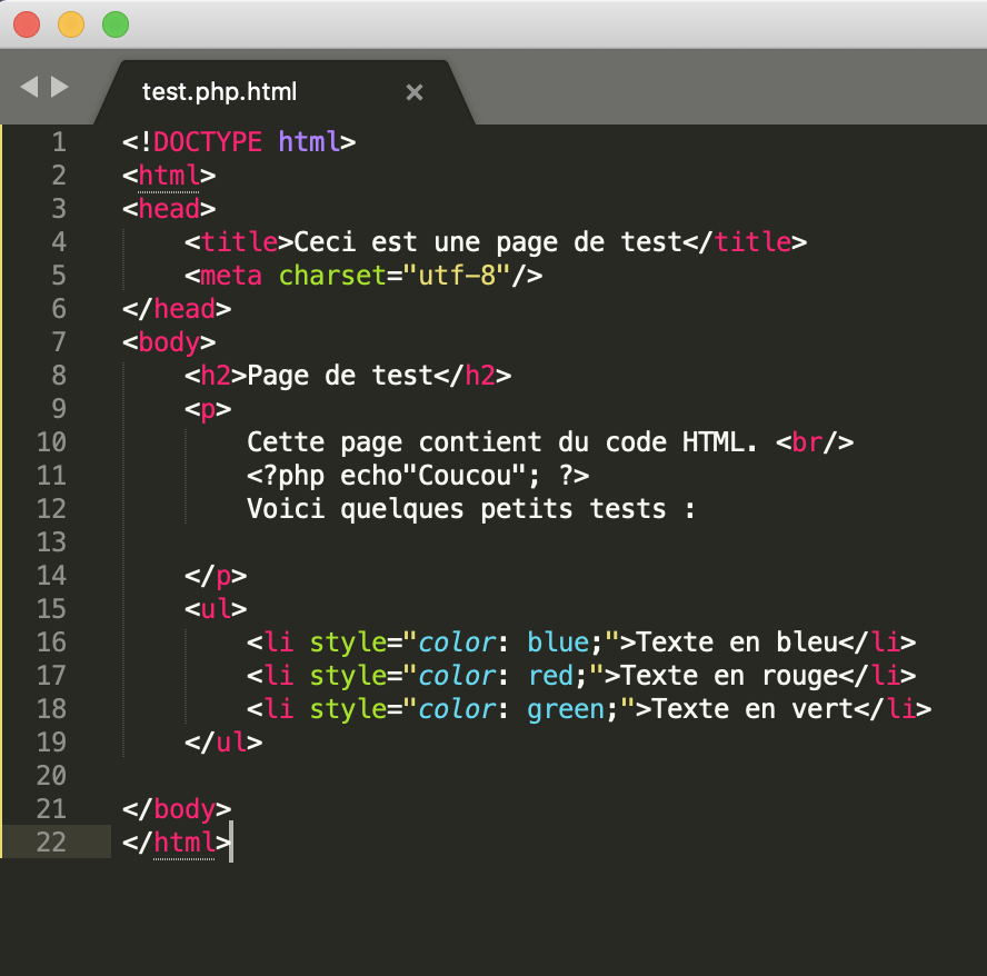 Mon code PHP ne s'affiche pas par PierreTrby - page 1 - OpenClassrooms