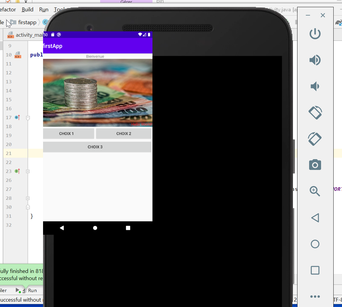 Bug affichage emulateur Android Studio par Sooyouz92 - page 1 ... Bug affichage emulateur Android Studio par Sooyouz92 - page 1 ...