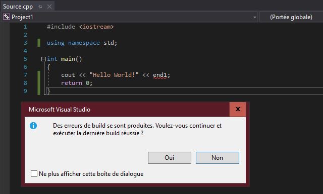 [Résolu] Problème code C++ - "Erreur build" par RemyDom - page 1 ...