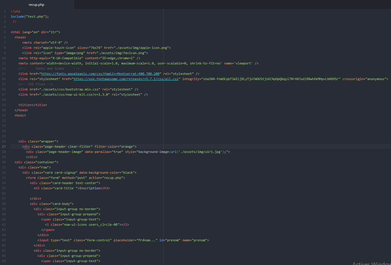 [Résolu] Aucune insertion dans ma base de données par Outside - page 1 - OpenClassrooms