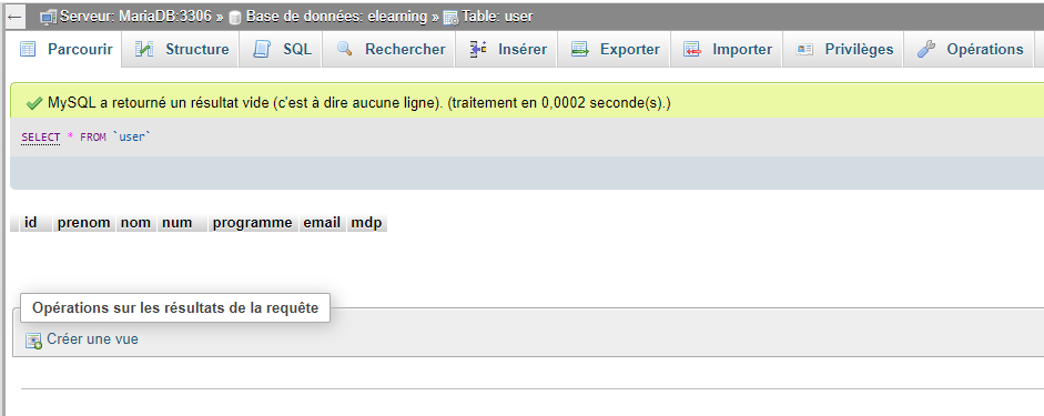 [Résolu] Aucune insertion dans ma base de données par Outside - page 1 ...