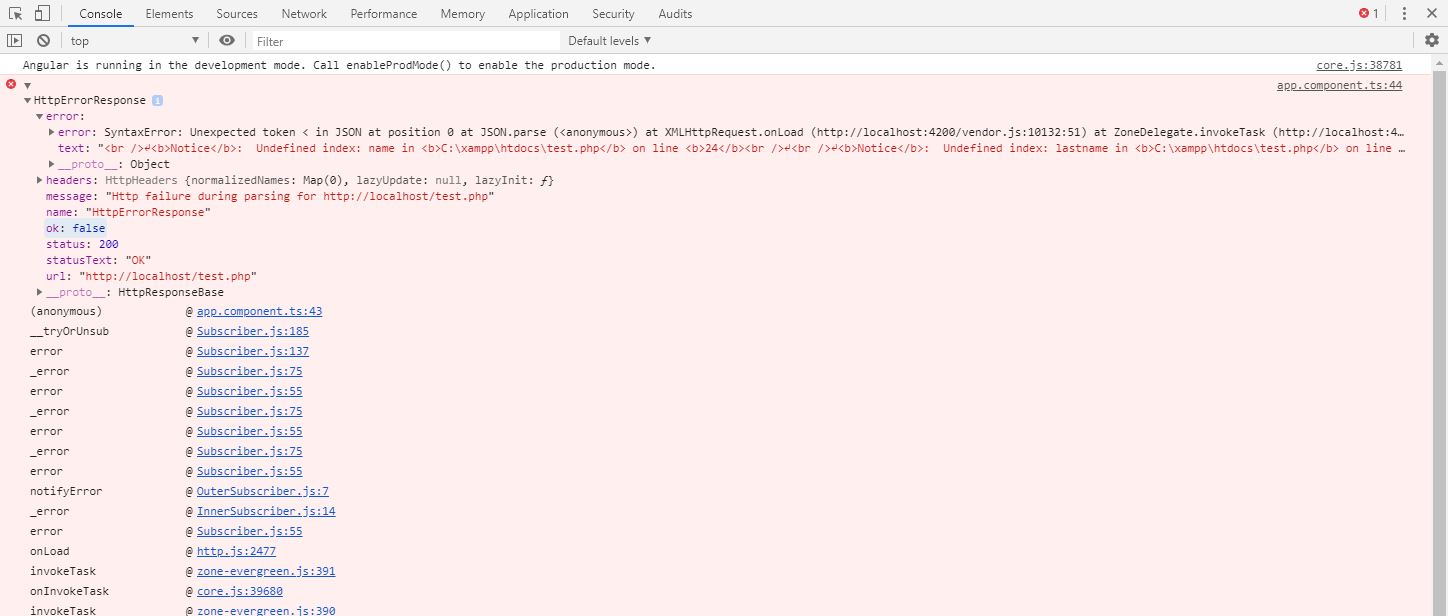 Post Method Angular 8 Et Php Via Xampp Par Richardvinodecoumar Page 1 Openclassrooms 7087