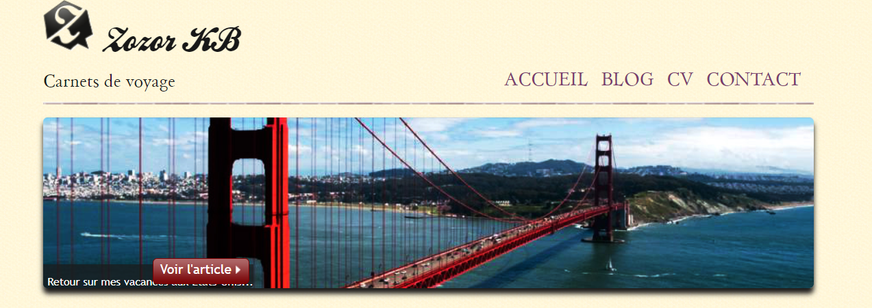 Création du site de Zozor - Image de la bannière par AnastasiaLaroche ...