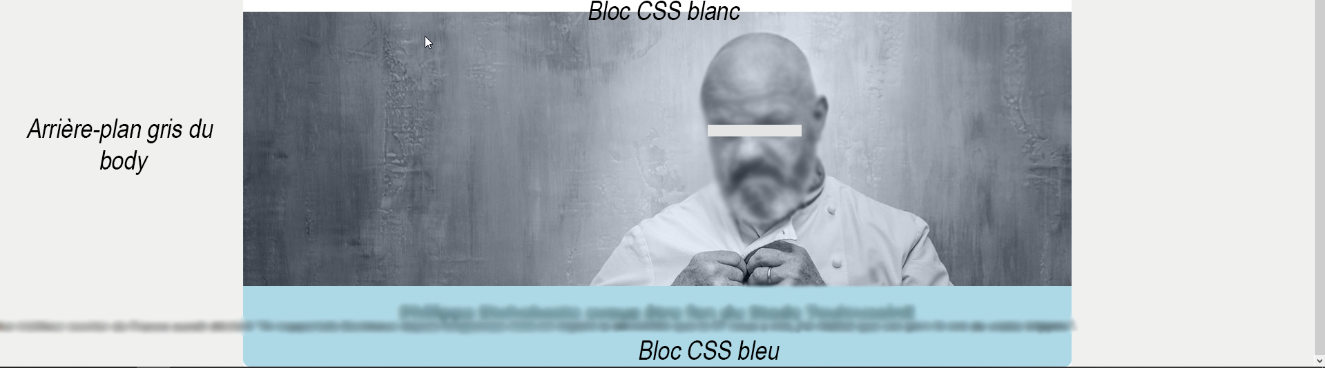 Alignement texte avec bloc CSS par Reset60 - page 1 - OpenClassrooms