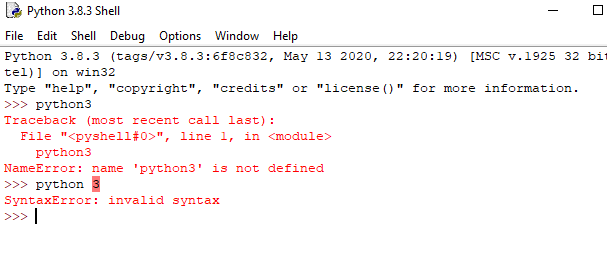 Lancement Python3 Idle Problème Utilisation Par Sylv1bp Page 1