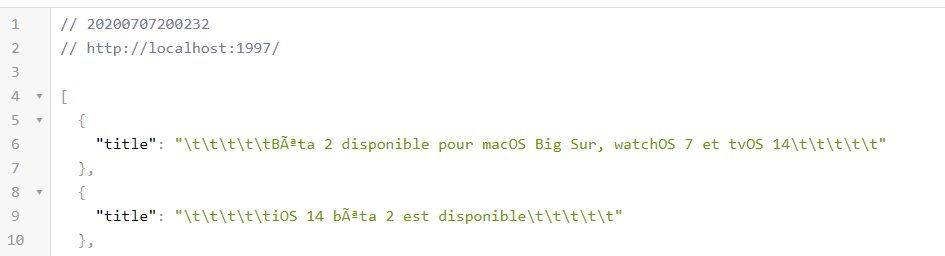 [Résolu] UTF-8 Serveur NodeJS par Cybevil - page 1 - OpenClassrooms