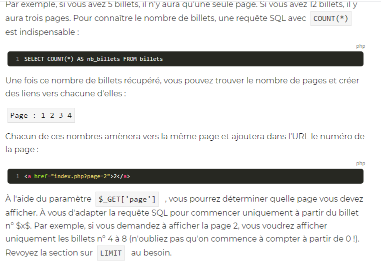Système de Pagination par KillianRak1 - page 1 - OpenClassrooms Système de Pagination par KillianRak1 - page 1 - OpenClassrooms