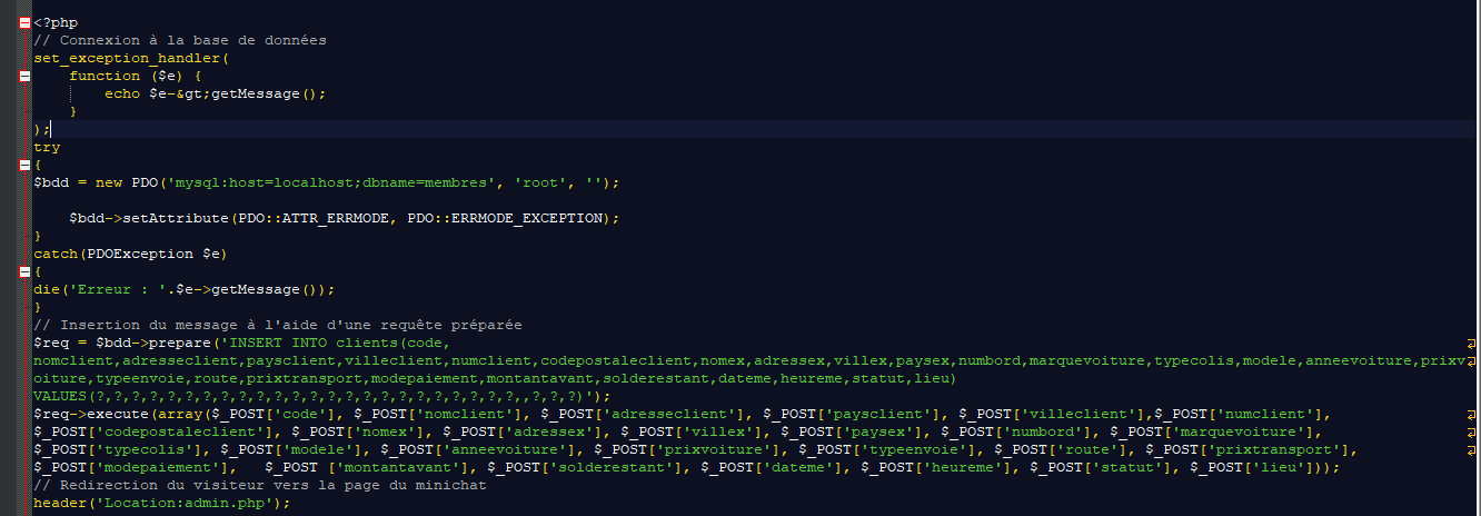 base de donnée vide par DarkIs - page 1 - OpenClassrooms