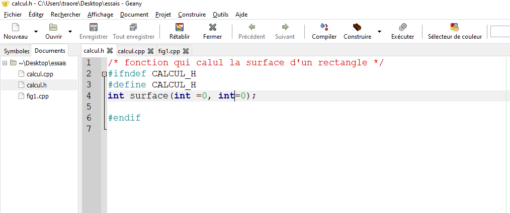erreur au niveau de la compilation - fonction dans un fichier .h et .cpp par KarlAller - page 1 ...