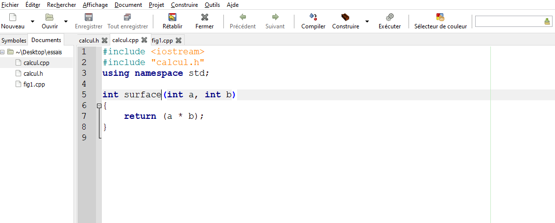 erreur au niveau de la compilation - fonction dans un fichier .h et .cpp par KarlAller - page 1 ...