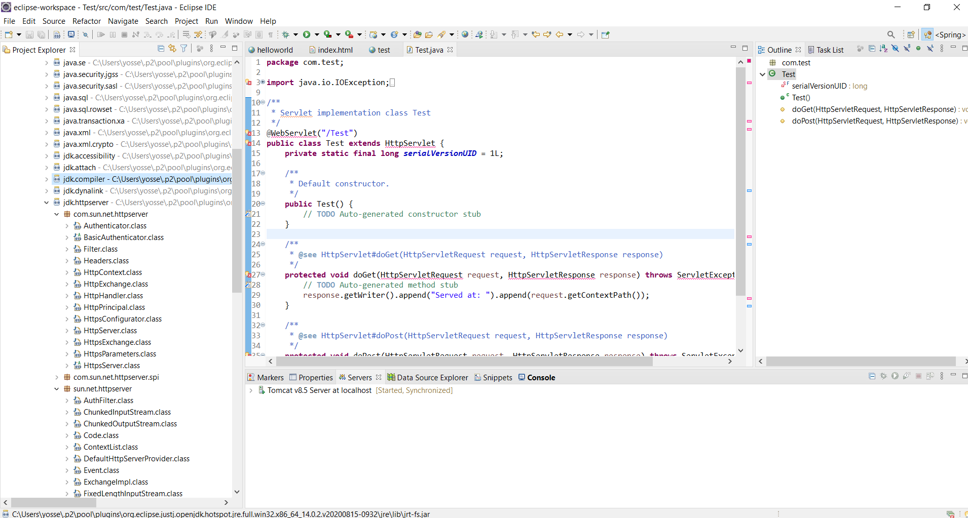 Java ee par YosserAyadii - page 1 - OpenClassrooms