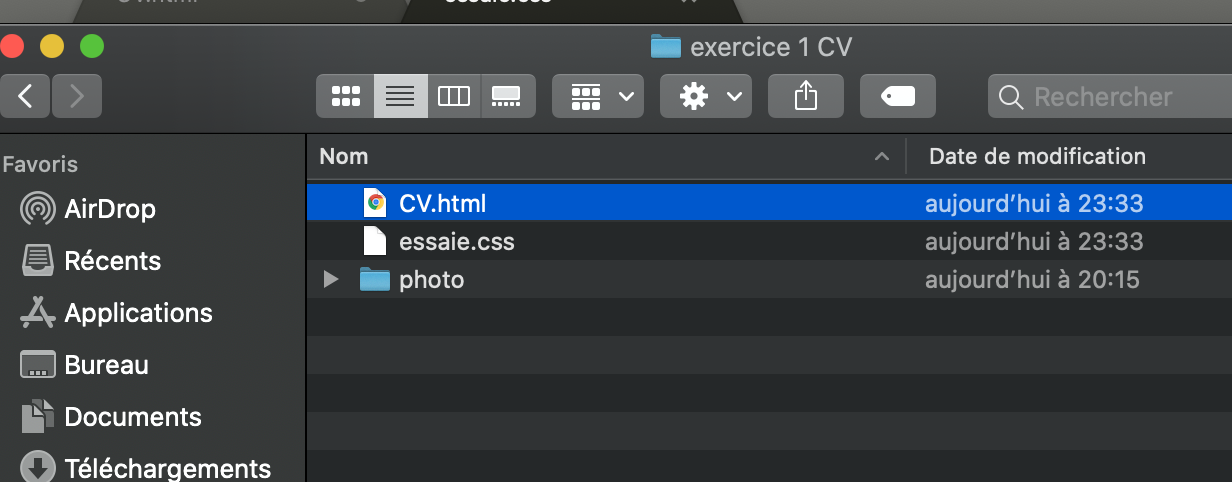 [Résolu] Problème pour lier une fichier HTML et CSS par ...