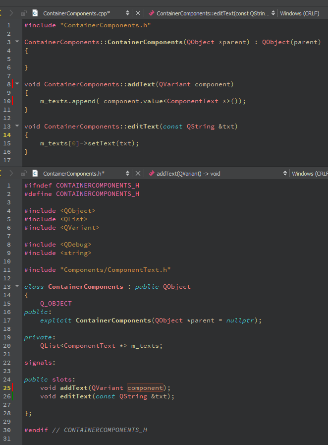 [Résolu] [Qt/QML] Création de composant QML stocker en C++ par TeKFun ...