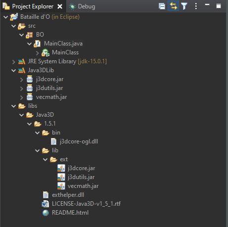 Eclipse : Exception java.lang.NoClassDefFoundError par VictorCurie ...
