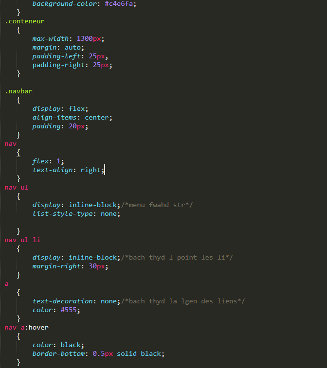 media only screen pour un menu deroulant - probléme de design avec ...