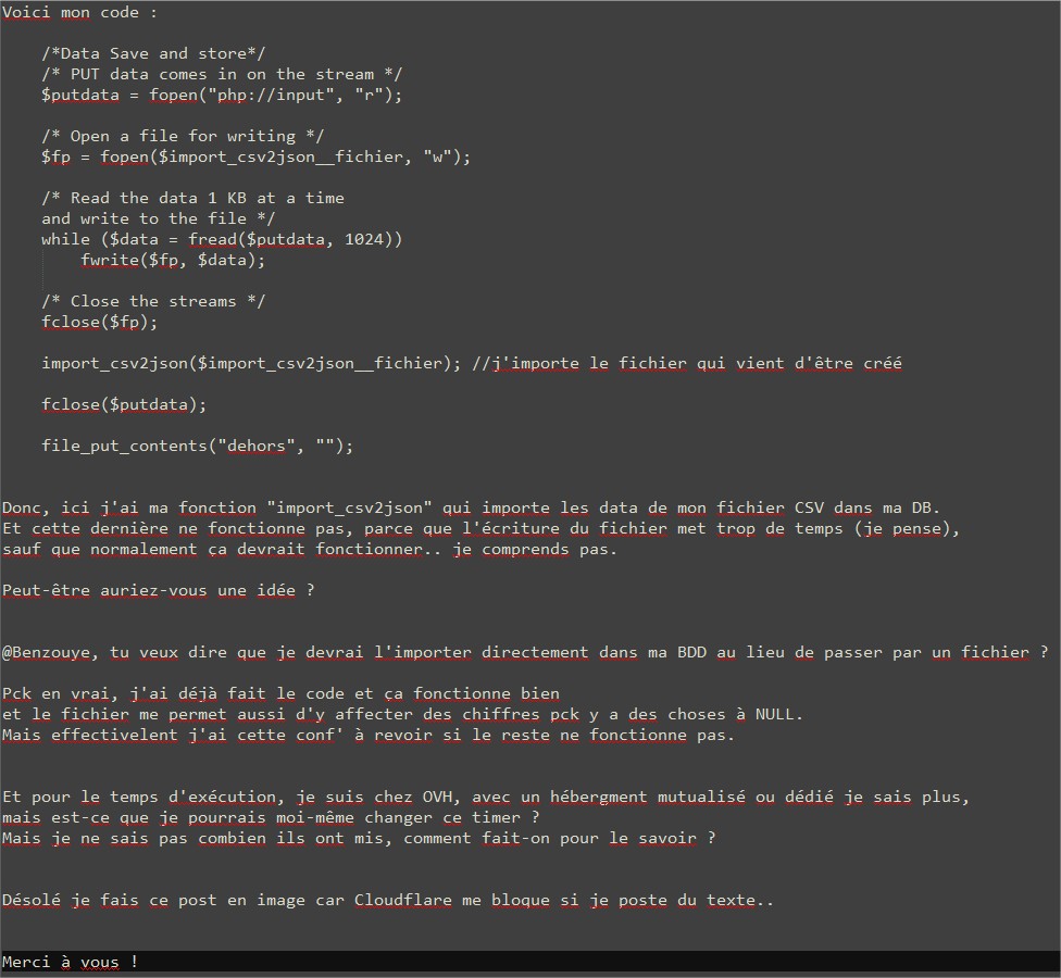 [Résolu] Fonctionnement de l'exécution d'un fichier PHP par ...