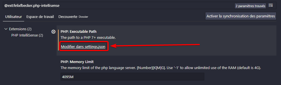 [Résolu] php non reconnue dans Visual Studio Code par Catif - page 1 - OpenClassrooms