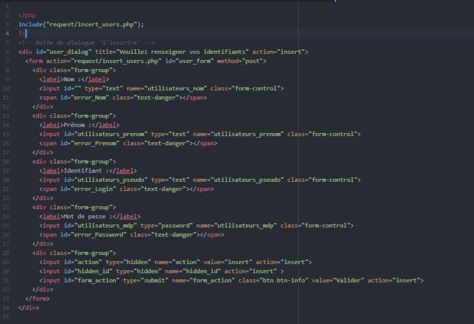 Résolu Problème Insertion De Données Dans Une Bdd Mysql Par Rart3x Page 1 Openclassrooms