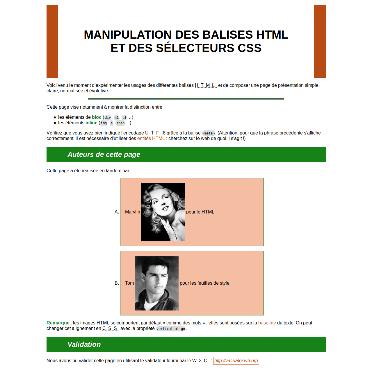 Centrer des éléments spécifiques HTML CSS par HugoBrun6 - OpenClassrooms