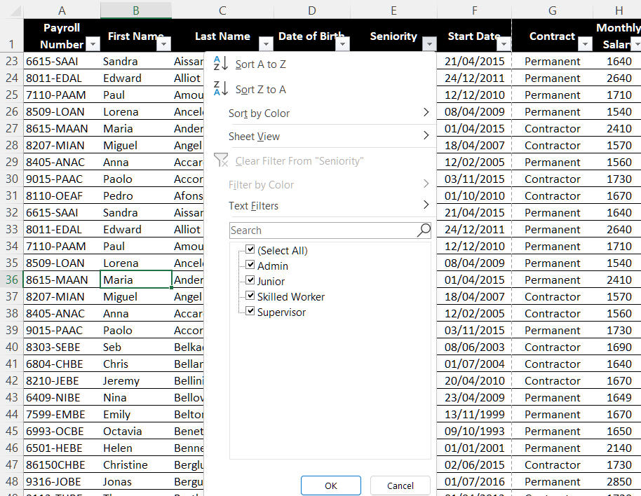 Use Filtering And Sorting Features Master The Fundamentals Of Excel