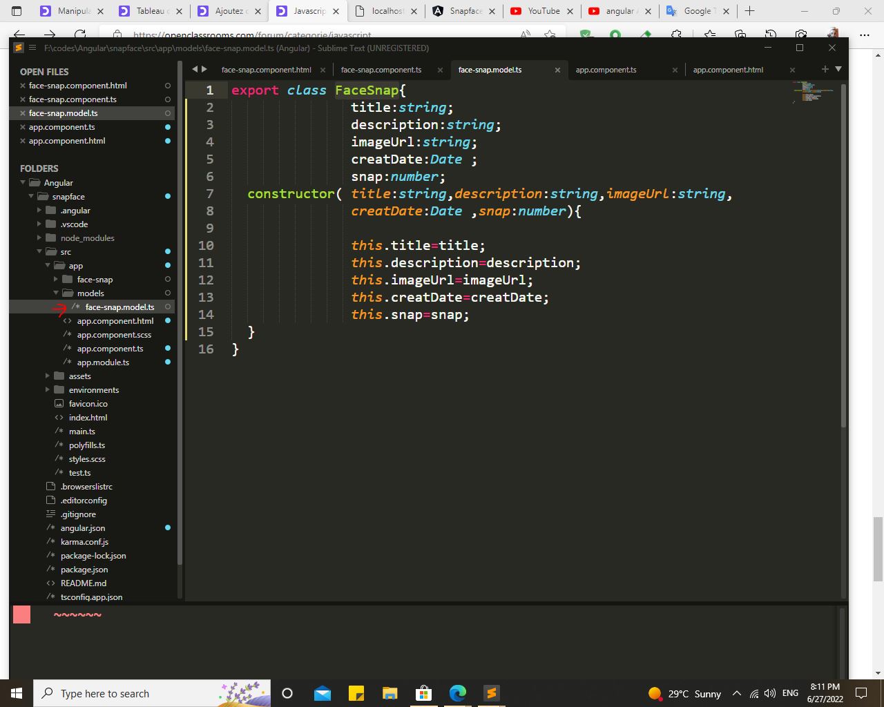 Débutez avec Angular - Ajoutez des propriétés personnalisées par kamalbassour - page 1 ...