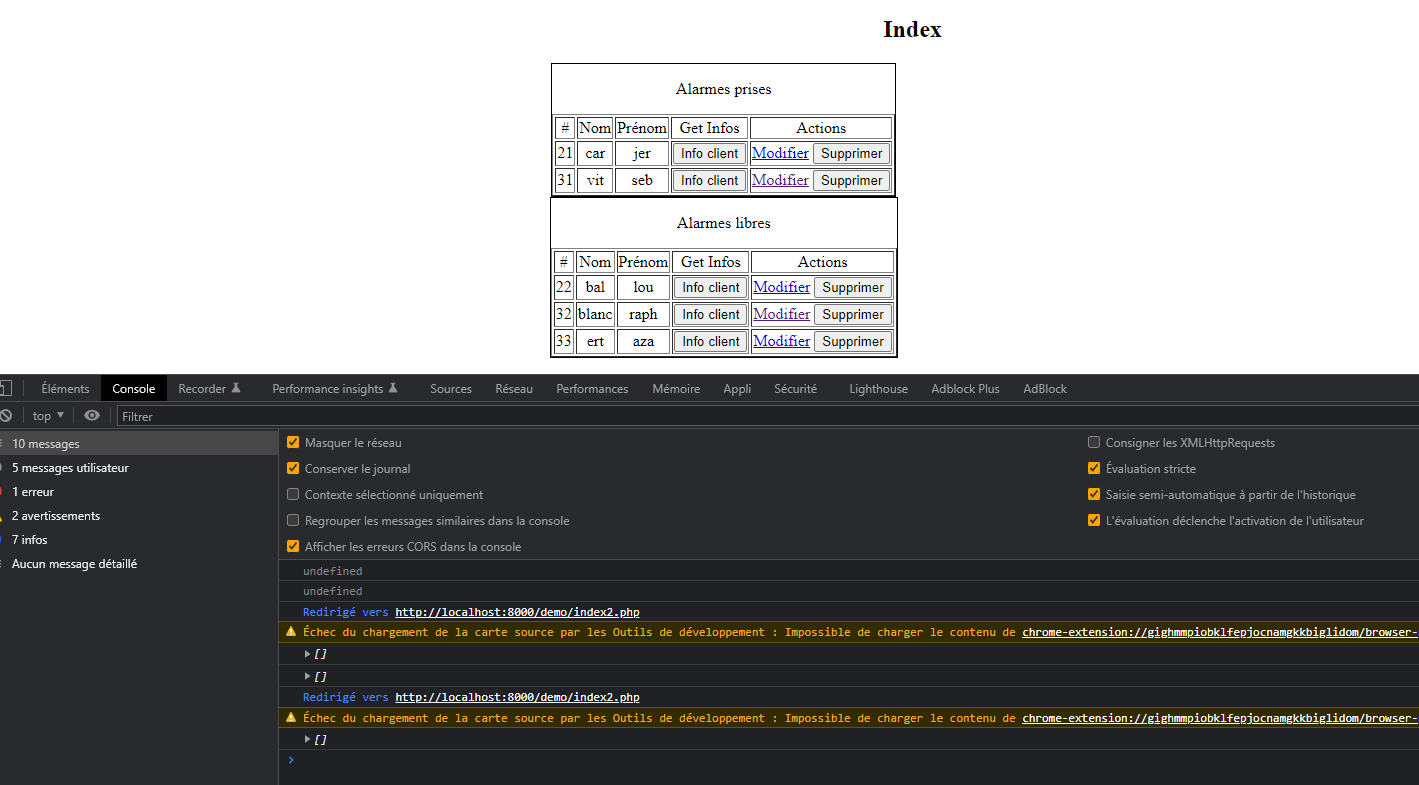 Retour undefined d'une requête PDO avec INNER Join - Requete correcte ... Retour undefined d'une requête PDO avec INNER Join - Requete correcte ...