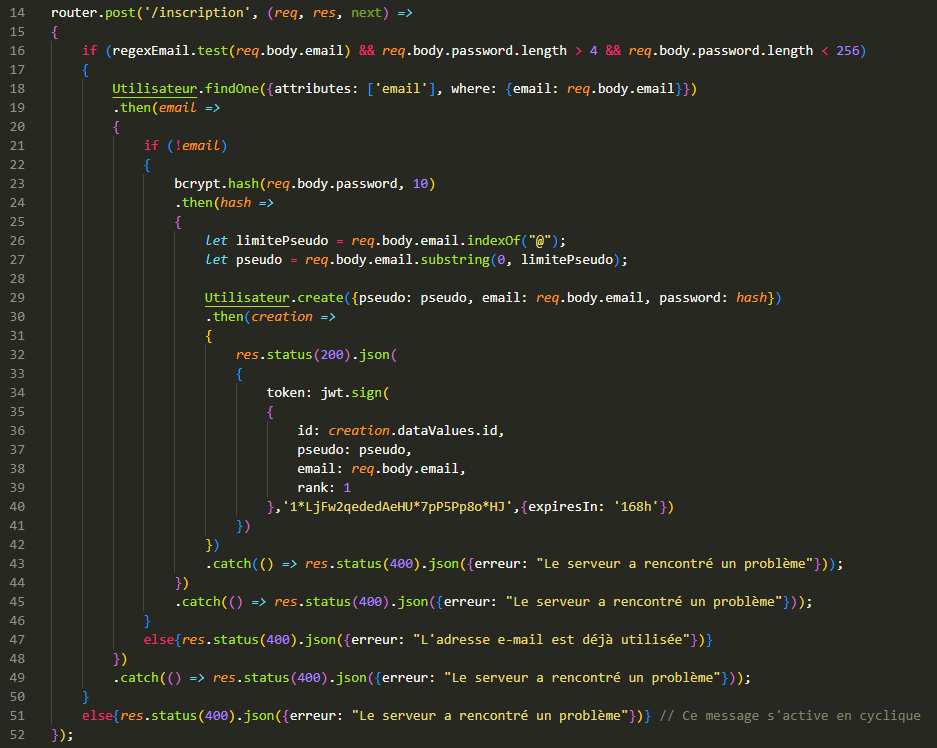 Résolu Data Bloquée Dans Le Serveur Avec Nodejs React Par Baron Nuns Page 1 Openclassrooms 9287