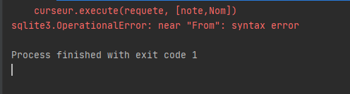 [Résolu] Créer un système de note avec une base donnée par NightSkill ...