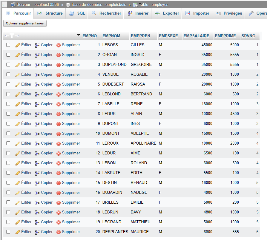 Jointures en SQL exercice - page 1 - OpenClassrooms Jointures en SQL exercice - page 1 - OpenClassrooms