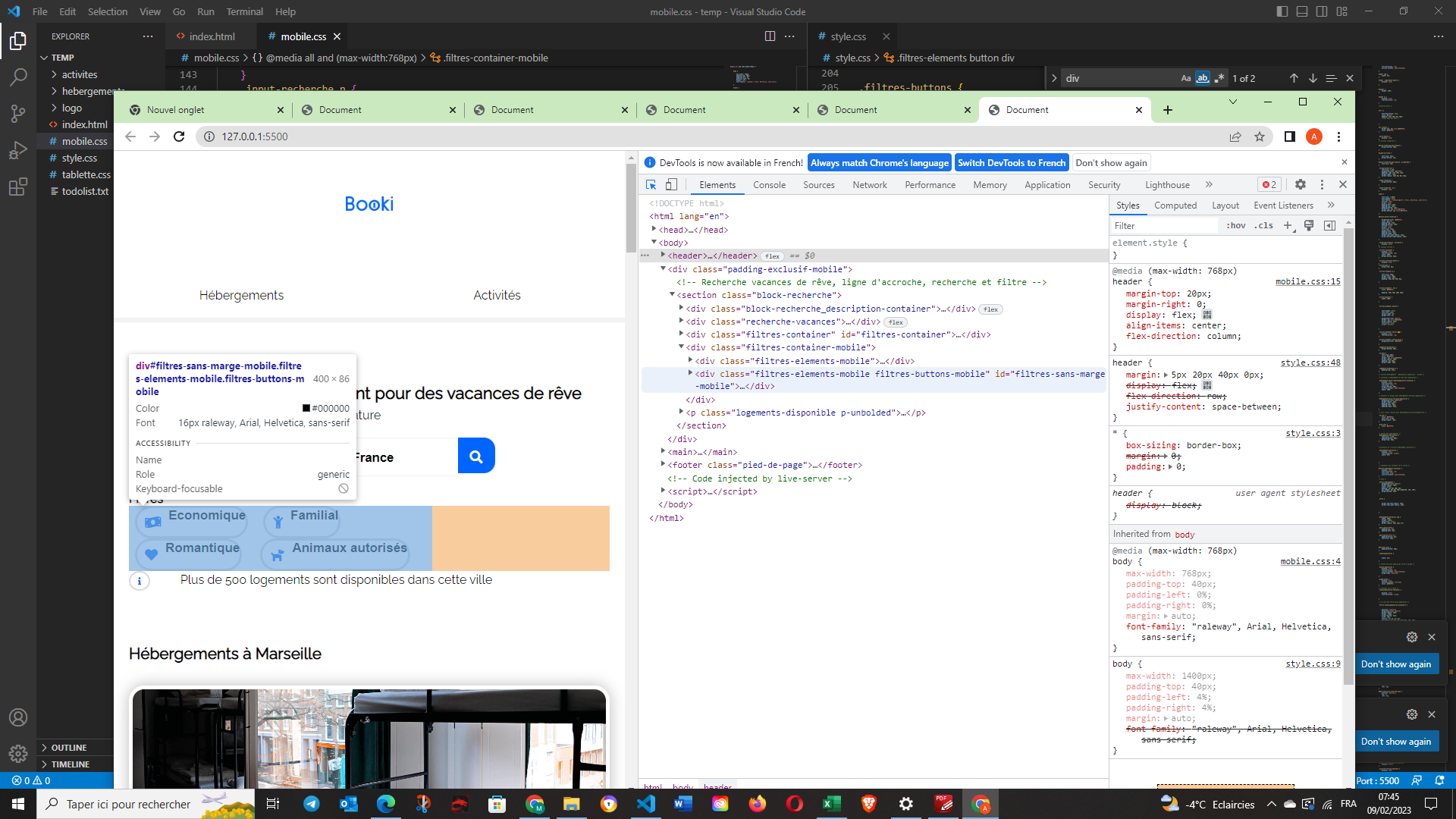 [Résolu] [CSS] Margin-right inexpliquée en CSS - Projet prep'apprentissage développement-web par ...