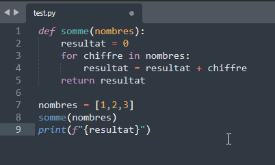 python débutant par 8K0balt8 - page 1 - OpenClassrooms