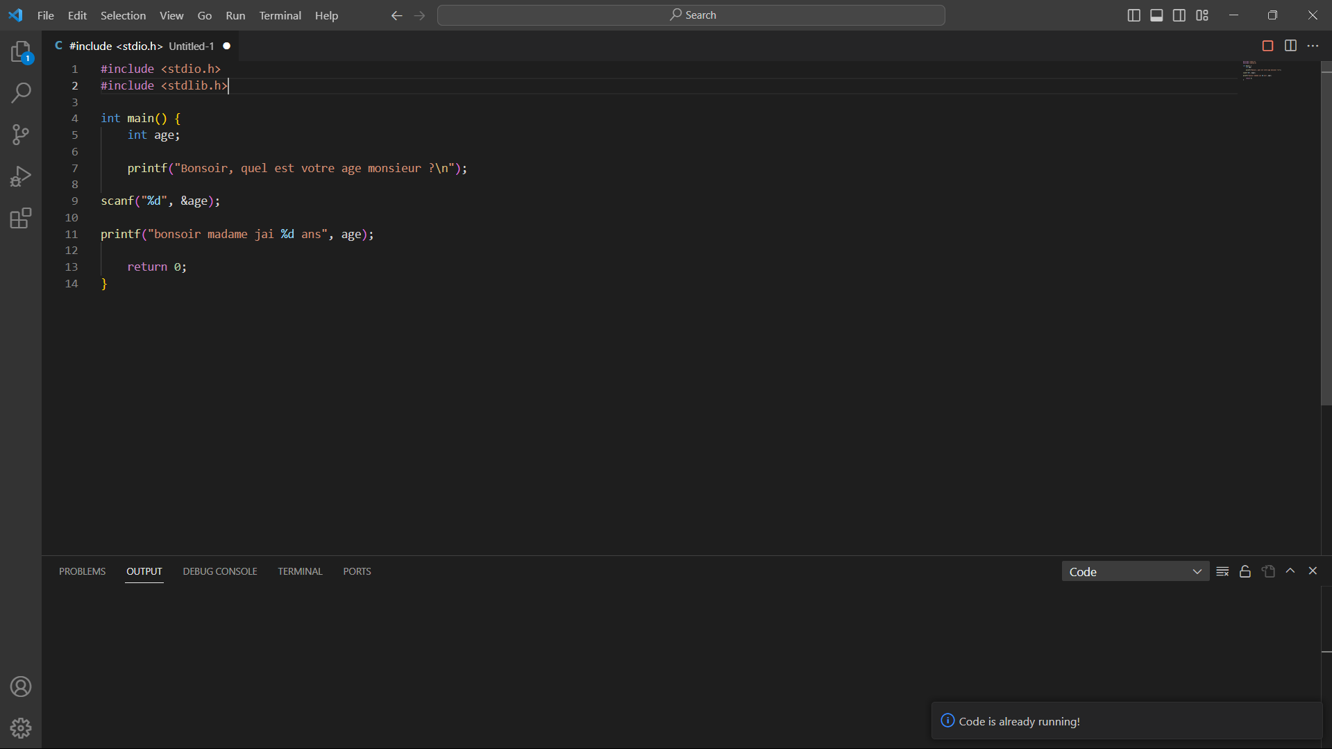 IDE VScode par RayanBoudali2 - page 1 - OpenClassrooms