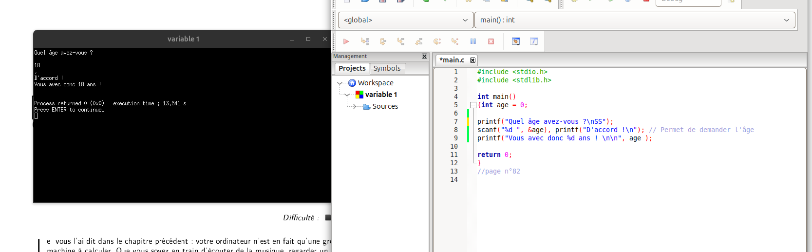 [Résolu] Mon printf ne s'execute pas un scanf - Langage C par NaïFox ...