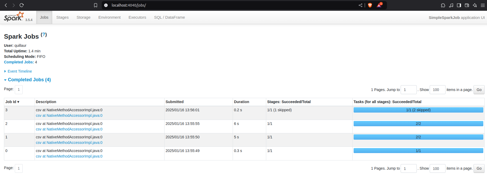 Optimisez la performance de Spark - OpenClassrooms