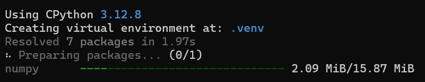 Installez UV et lancez votre premier environnement virtuel - OpenClassrooms